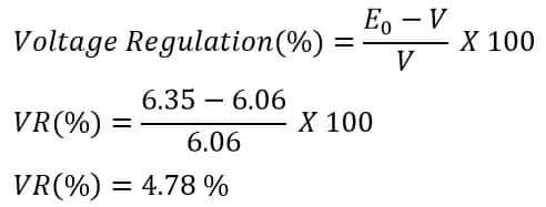 Voltage regulation of ac generator store