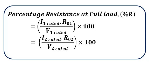 Transformer Equations and Formulas