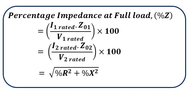 Transformer Equations and Formulas