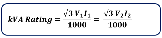 Transformer Equations and Formulas