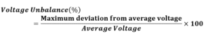 Voltage Unbalance: Definition, Formula, and How to Calculate It