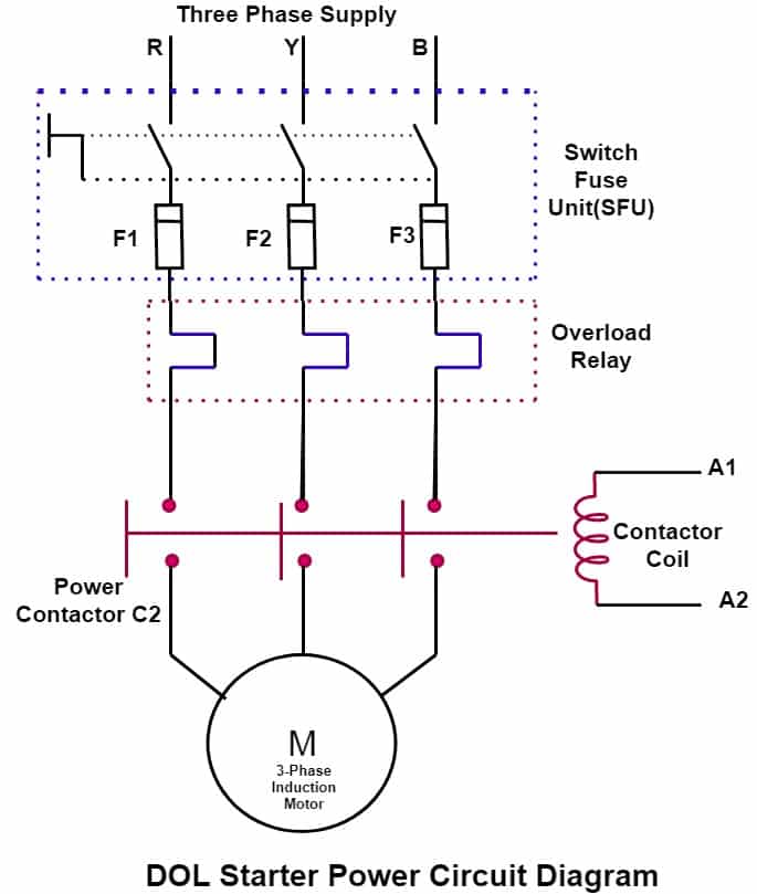 Single Starter Circuit Diagram Single Starter Circuit Diagram