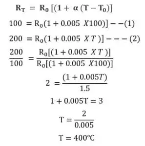 Temperature Coefficient of Resistance – Formula, Unit & Relation