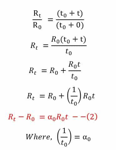 Temperature Coefficient Of Resistance Formula Solved Problems
