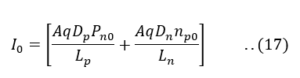 Diode Current Equation & Its Derivation