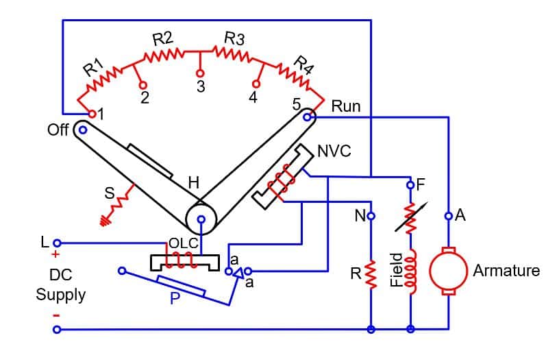 4 Point Starter Construction Working Its Application