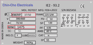 How to Read a Motor Nameplate- Electrical Volt