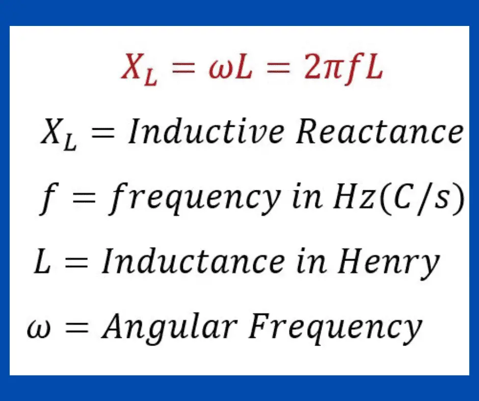 Inductive Reactance Calculator Electrical Volt