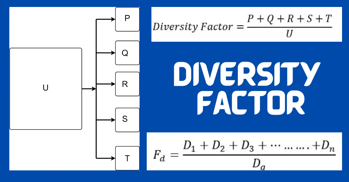 What Is Diversity Factor Electrical Volt What Is Diversity Factor Electrical Volt