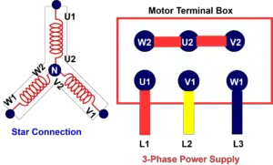 How to Connect a 3 Phase Motor in Star and Delta?