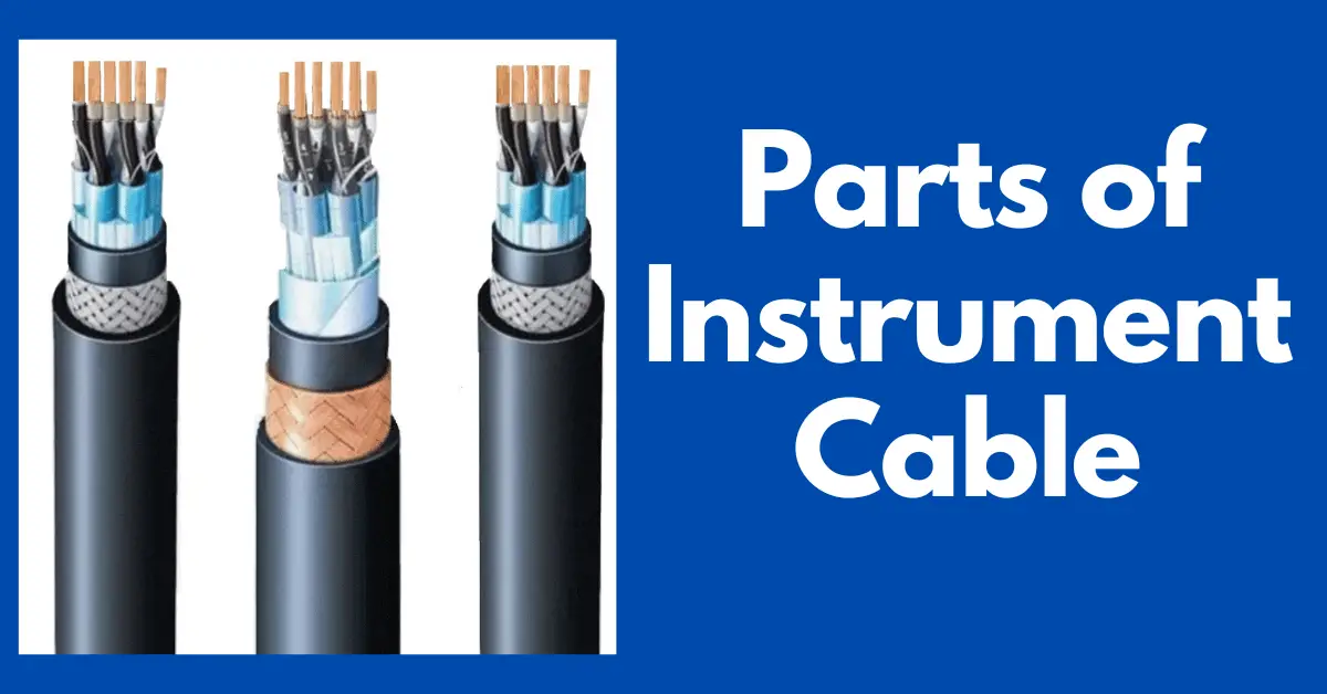 Common materials used in instrumentation cable
