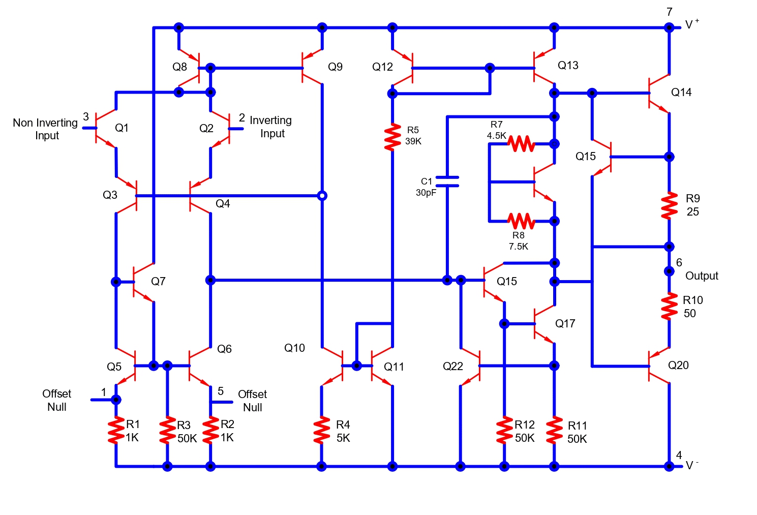 IC 741 Op Amp Basics, Characteristics, Pin Configuration IC 741 Op Amp Basics, Characteristics, Pin Configuration