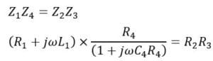 Maxwell's Bridge-Circuit, Types, Phasor Diagram & Advantages
