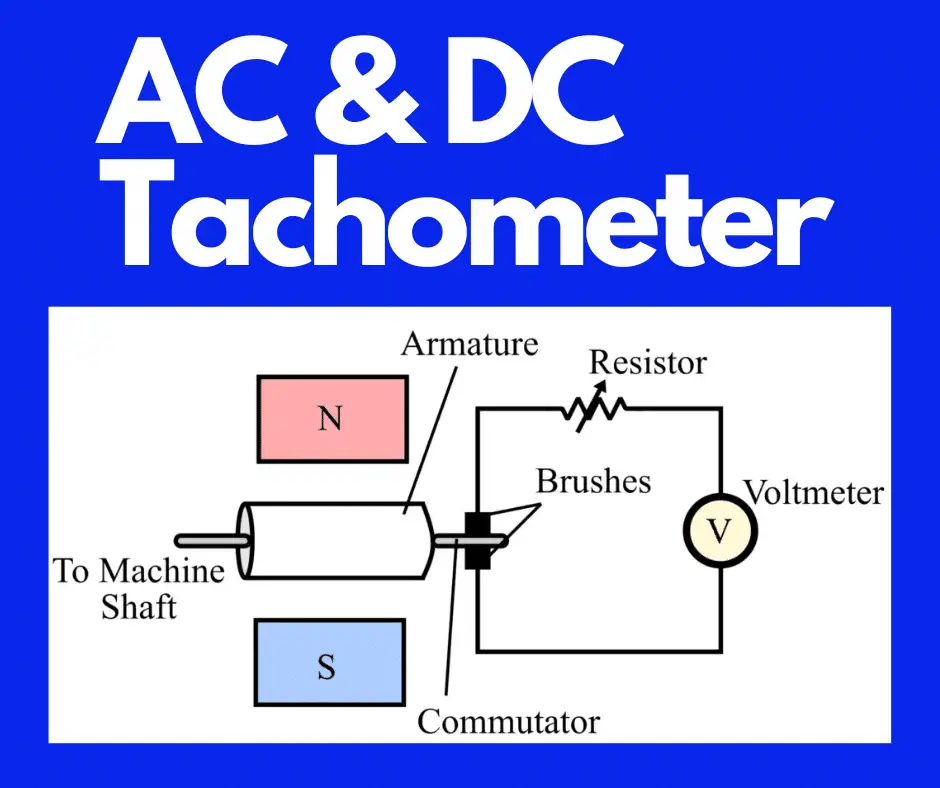 Ac Tachometer Generator Diagram Dc Tachometer Generator