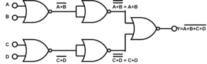 Logic NOR Gate- Symbol, Truth Table and Circuit Diagram