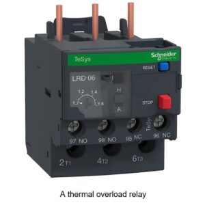 Thermal Overload Relay- Working Principle, Types