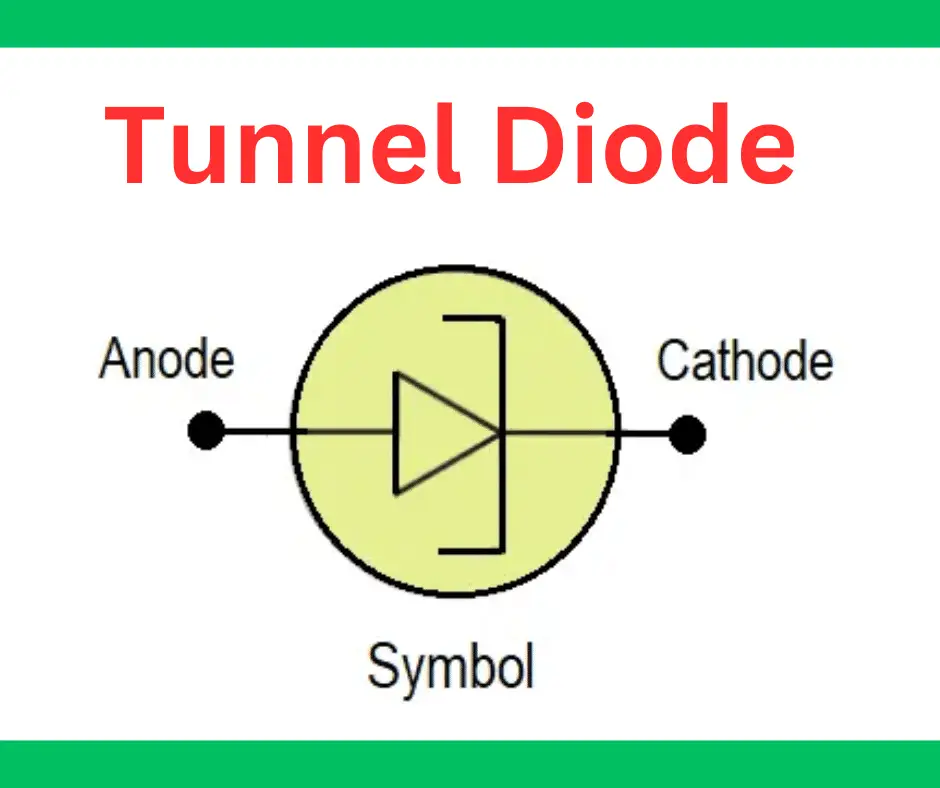 What Is Tunnel Diode Construction Working