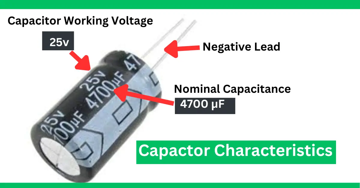 Capacitor Characteristics and capacitor specifications
