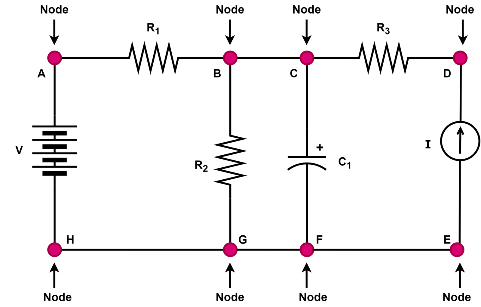 Nodes in a Circuit