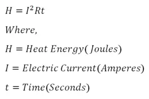 Heating Effect of Electric Current