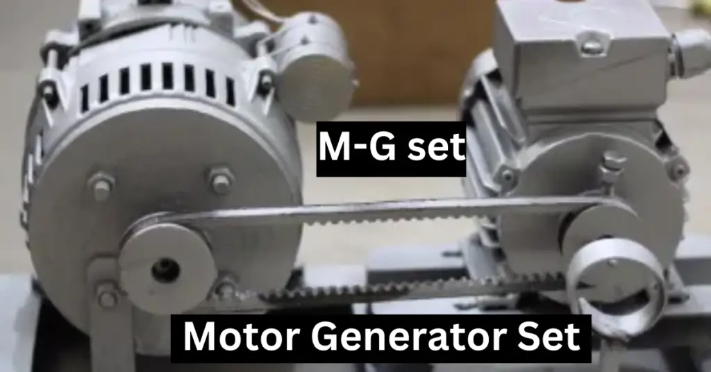 Motor Generator Set- MG set