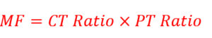 Multiplication Factor of Energy Meter-Formula and its Calculation