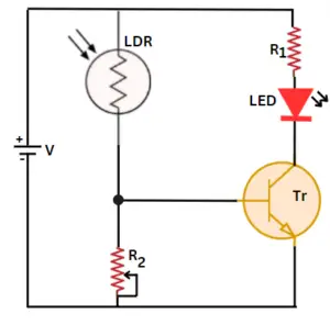 Light Dependent Resistor LDR- Symbol, Construction, Working