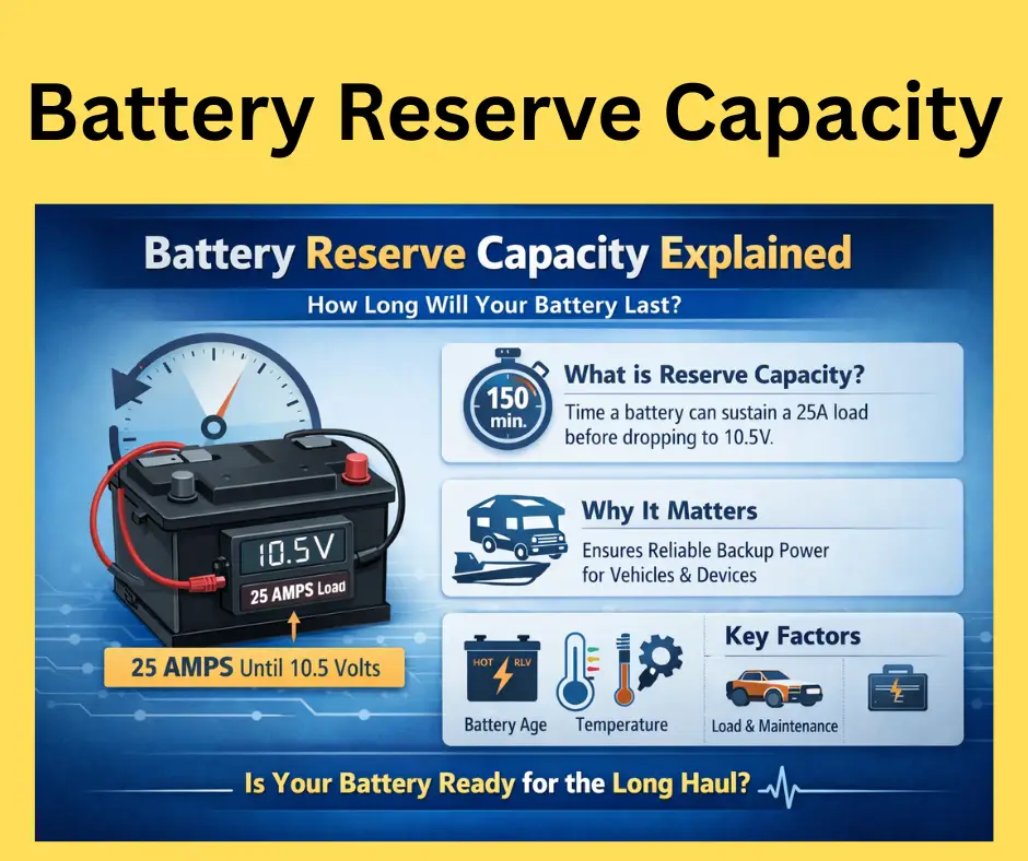 Battery Reserve Capacity : Meaning, Importance & How It Works