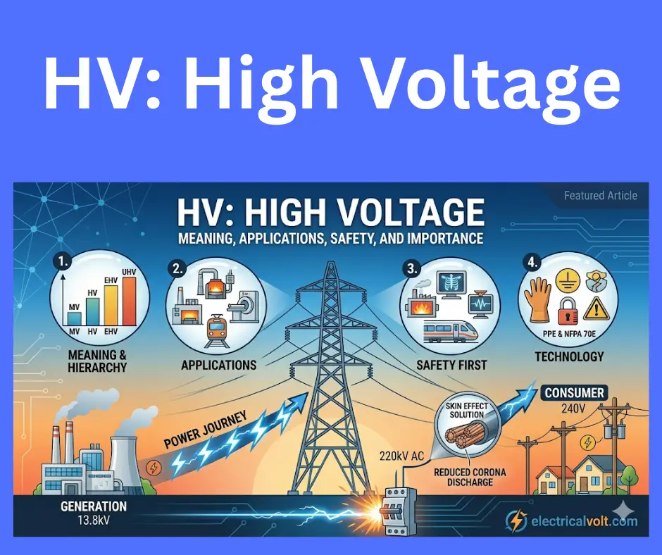 HV: High Voltage – Applications, Benefits & Safety Guide