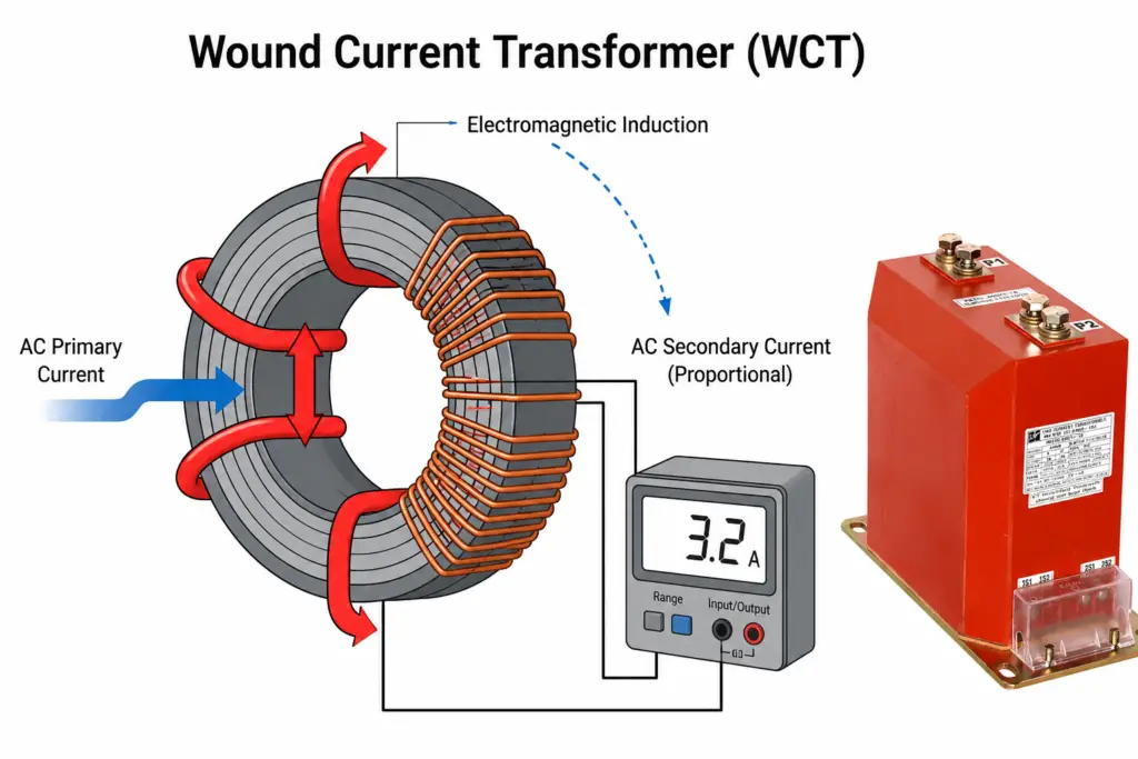 Wound Current Transformer – Construction, Working,